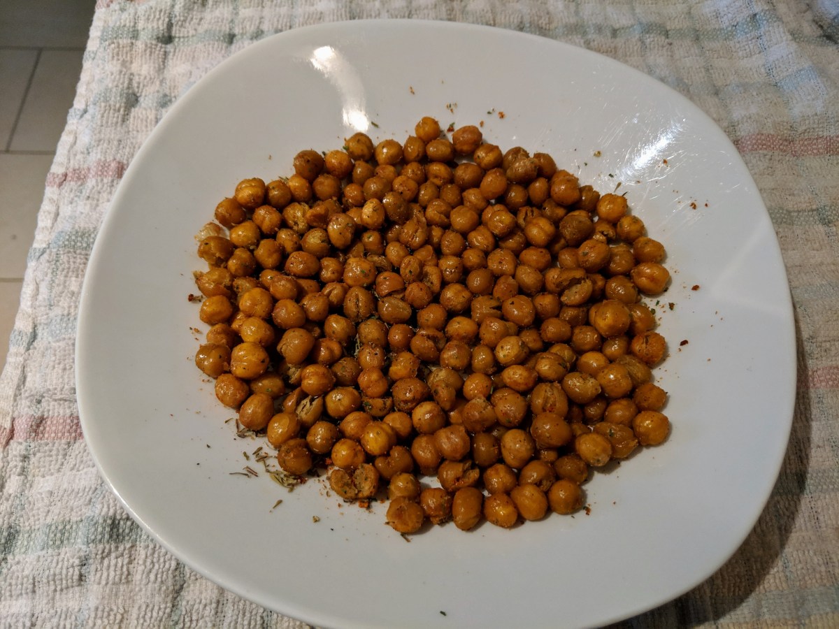 Peri-Peri Roasted Chickpeas – Shells Adventures