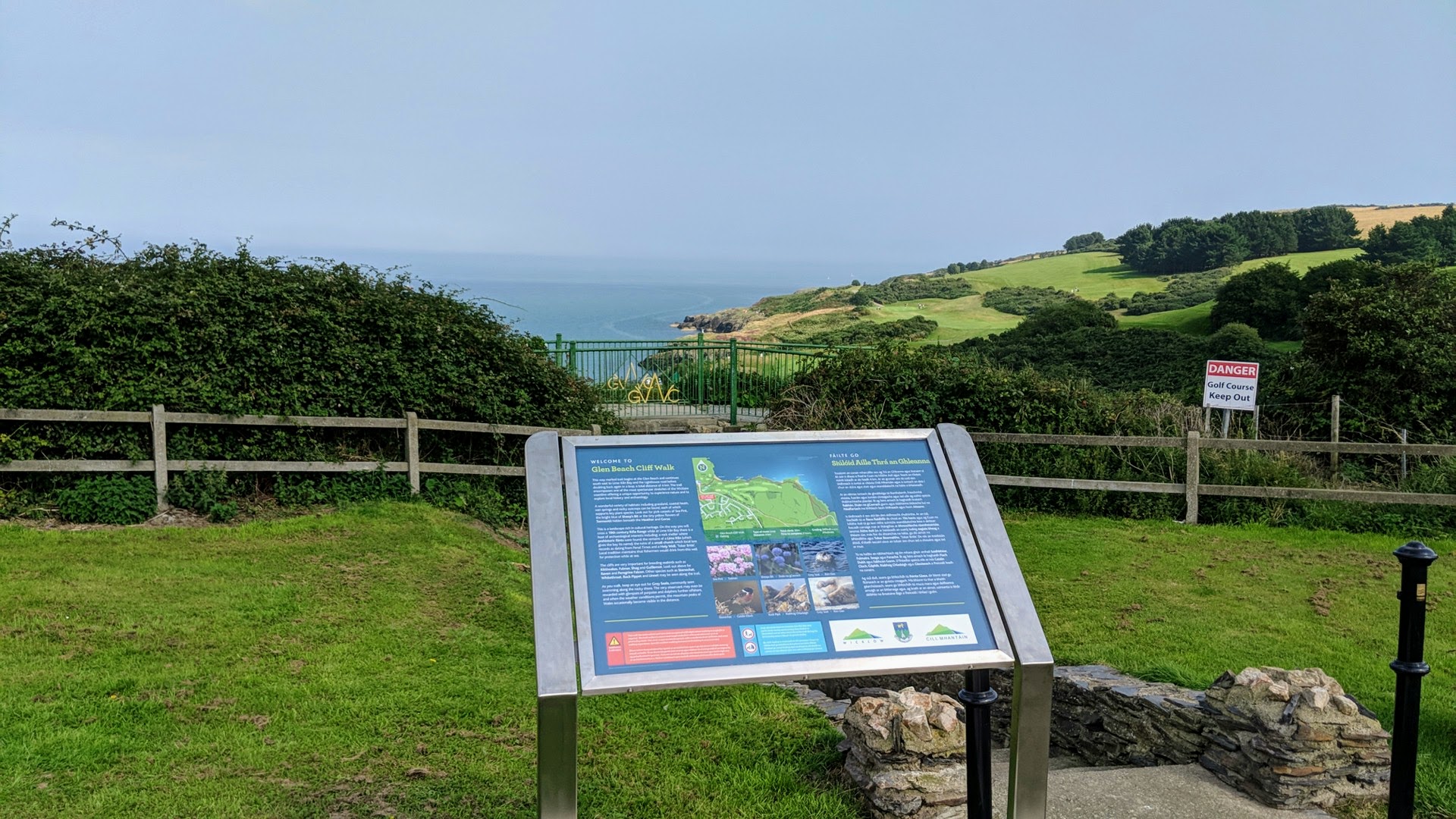 Glen Beach Cliff Walk – Wicklow – Ireland – Shells Adventures